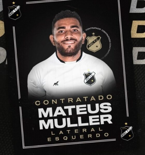 ABC anuncia contratação do lateral Mateus Muller, ex-Náutico - NE45