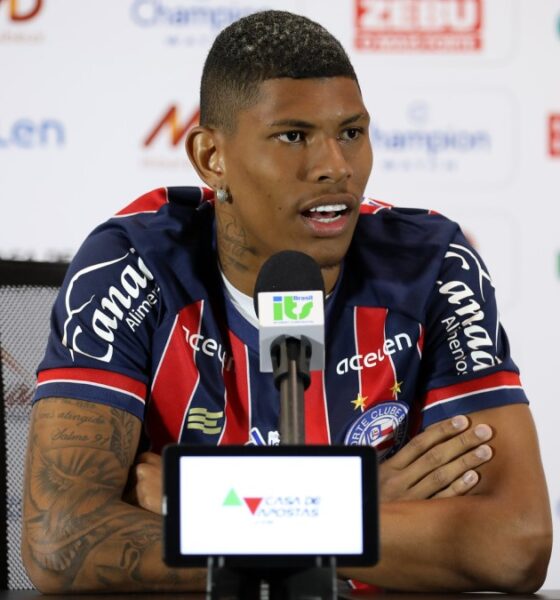 "Fazer história no Bahia" e "1º passo" para Europa: Entrevista de Marcos Vitor